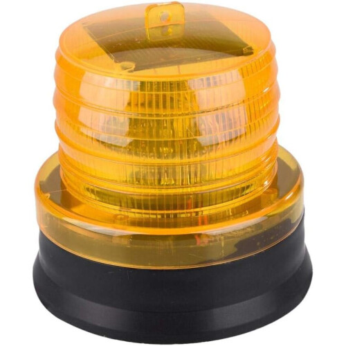 Solar 12V-24V LED Traffic Warning Light, Construction Signal Strobe ...