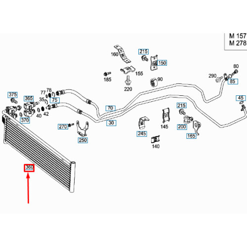 MERCEDES-BENZ S-CLASS W221 Oil Cooler A2215003200 NEW GENUINE on OnBuy