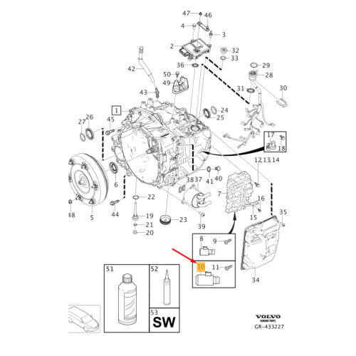 VOLVO V60 MK2 Automatic Transmission Oil Pump 31437019 NEW GENUINE on OnBuy