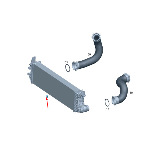 MERCEDES-BENZ VITO W447 Charge Air Cooler A4475011301 NEW GENUINE on OnBuy