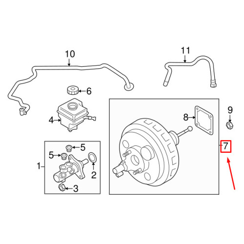 PORSCHE CAYENNE 92A Power Brake Booster 95835592302 NEW GENUINE on OnBuy