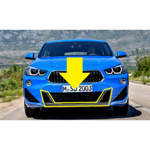 BMW X3 G01 Front Bumper M Sport Lower Trim 51118069089 New Genuine on OnBuy