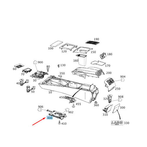 MERCEDES-BENZ C W204 Elect. Radial Blower A2048300008 NEW GENUINE on OnBuy