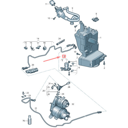 VOLKSWAGEN PASSAT B8 3G AdBlue Pump 5Q0131971B NEW GENUINE on OnBuy