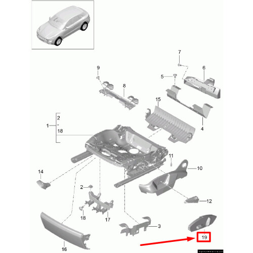 PORSCHE MACAN 95B Spark Plug 95890560100 958.905.601.00 NEW GENUINE on ...