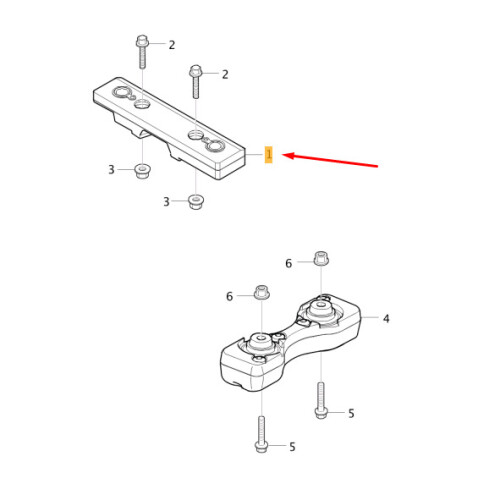 VOLVO V40 Rear Suspension Vibration Damper 31340995 NEW GENUINE on OnBuy