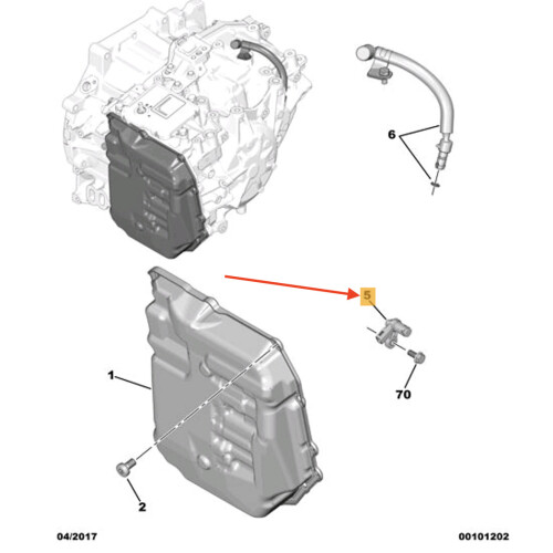 PEUGEOT 3008 Gearbox Sensor Entry 9806534180 NEW GENUINE on OnBuy