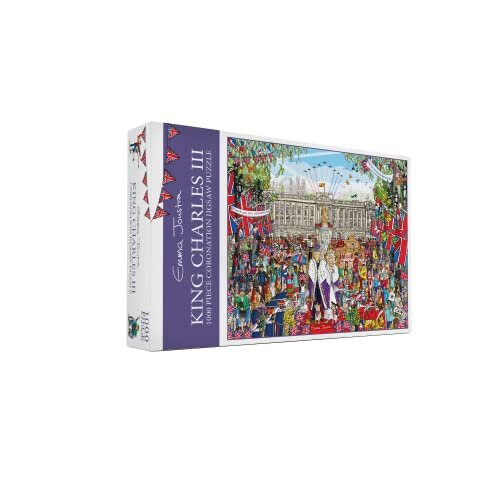 King Charles III Coronation - 1000 Piece Jigsaw Puzzle - Great British ...