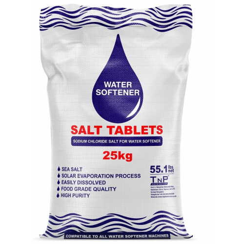 (25Kg) Water Softener Salt Tablets 25kg Bag Food Grade on OnBuy
