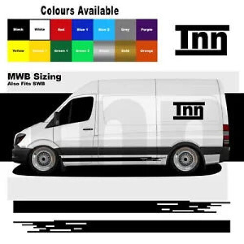 Side Stickers For Mercedes Sprinter Camper Van Motorhome Graphics ...