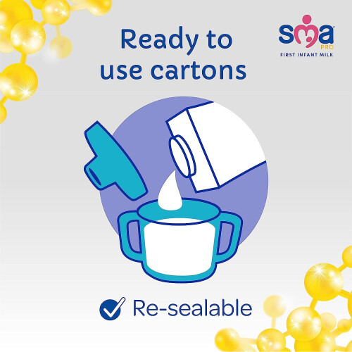 SMA PRO Follow-on Baby Milk, 6 months Plus , Ready to Drink Liquid ...