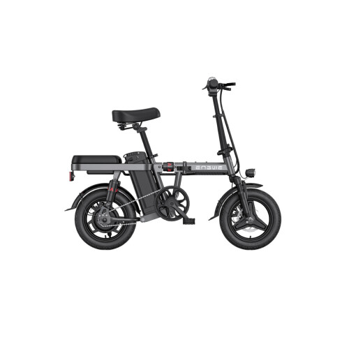 ENGWE T14 Folding Electric Bike 250W Power Motor - Grey on OnBuy