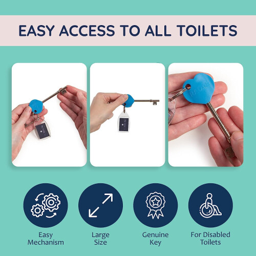 RADAR Blue Badge Co Genuine NKS RADAR Key for Disabled Toilets ...