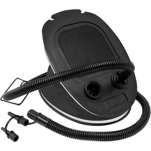 Foot Pump For Airbed - 5L Manual Inflatable Pump with 2 Nozzles on OnBuy