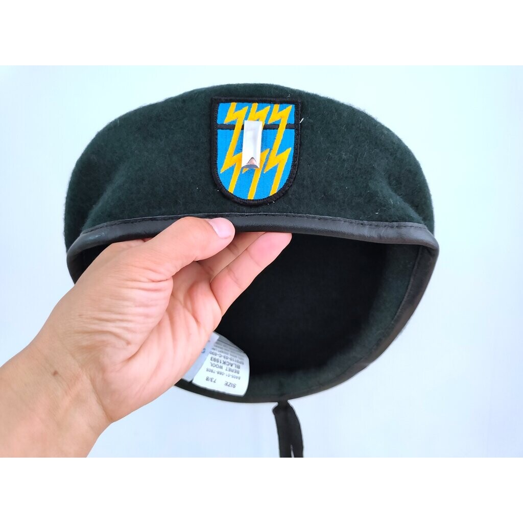 United States US Army 12th Special Forces Group Wool Green Beret FIRST ...
