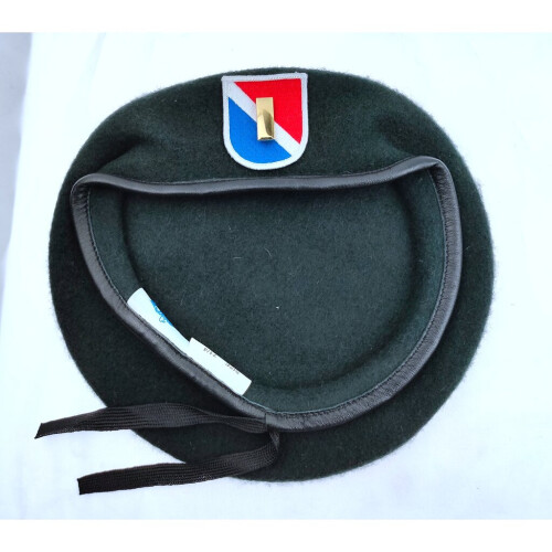United States Us Army 11th Special Forces Group Wool Green Beret ...