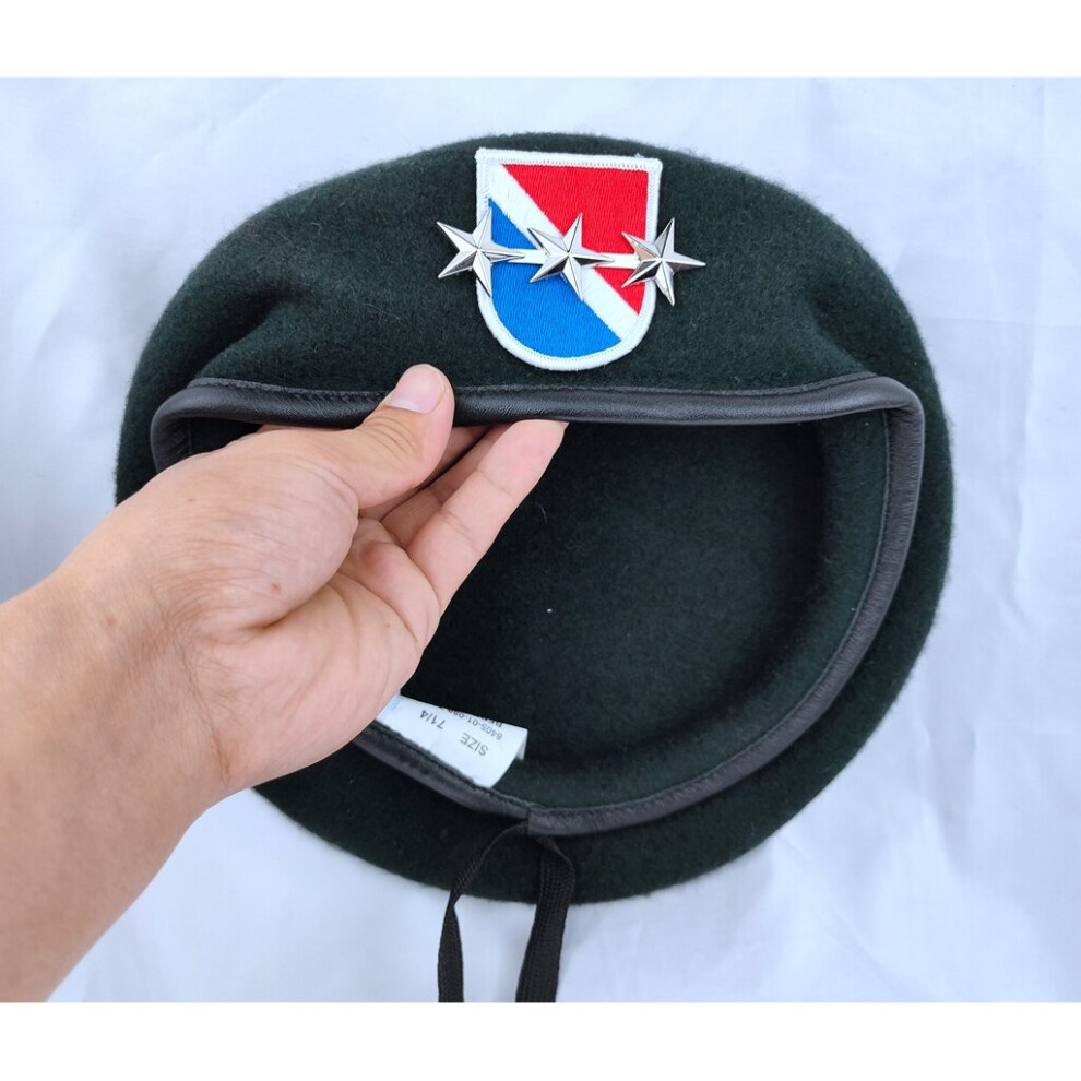 United States Us Army 11th Special Forces Group Wool Green Beret ...