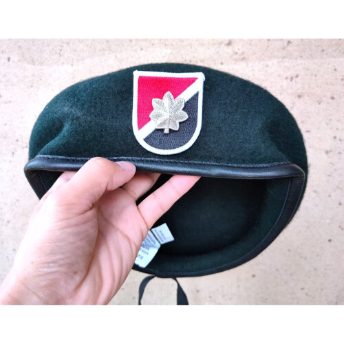 United States US Army 6th Special Forces Group Wool Green Beret ...