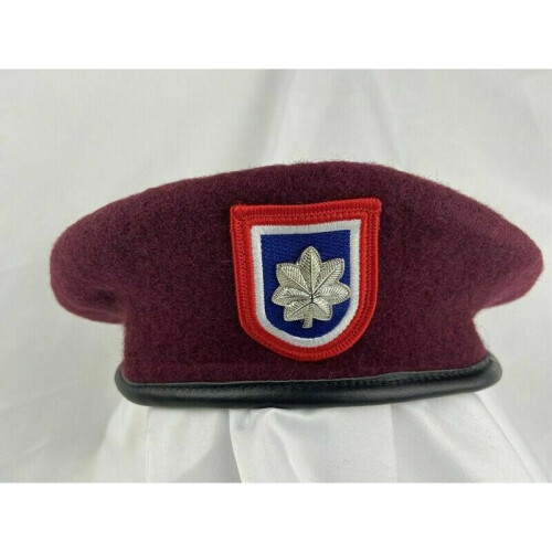 Us Army 82nd Airborne Division Beret Lieutenant Colonel Insignia ...
