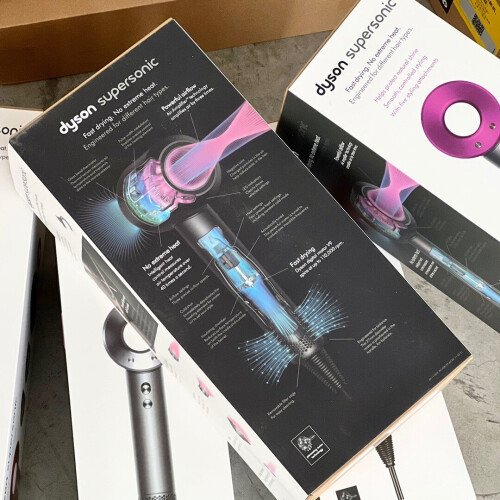 (Purple SuperSonic) 5in1 Hair Dryer Professional Salon Leafless Blower ...