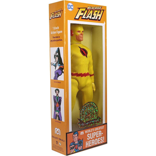 Mego DC Reverse Flash 50th Anniversary 8" Figure (1970 Retro Style) on ...