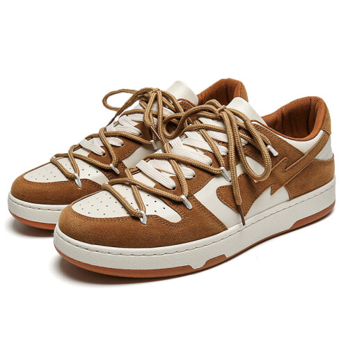 Low Top Board Shoes for Men Lace Up Casual Shoes for Boys Zapatillas ...