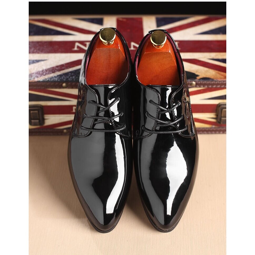 High Men Formal Shoes Men Oxford Leather Dress Shoes Business Men Shoes ...