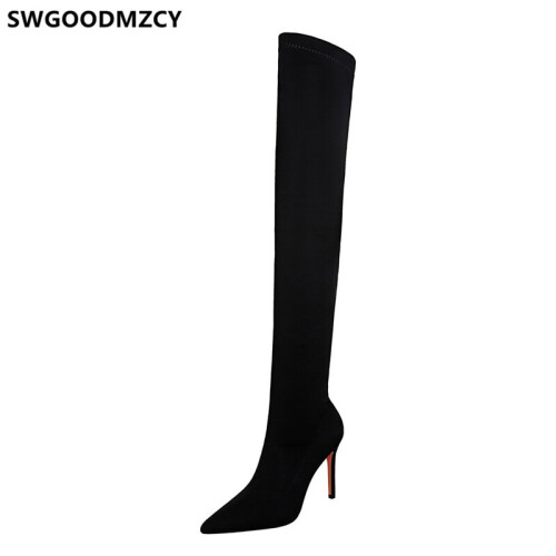 Thigh High Boots Sexy High Heel Boots Stiletto Heels Over Knee Boots ...