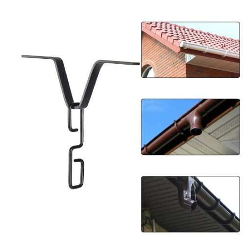 Rain chain hook is suitable for V-shaped rain chain drainage clamp at ...