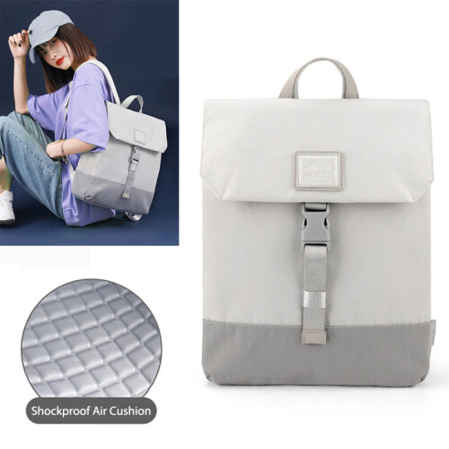 Gray Laptop Backpack Women Large Anti-Theft School Back Pack Girl Waterproof Big College Bag Boy ...