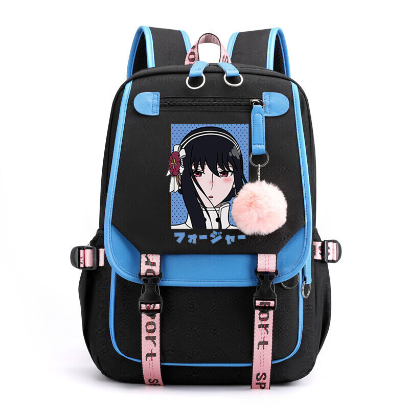 Spy x Family Backpack School Cosplay comics Bag Female Cartoon Anya ...