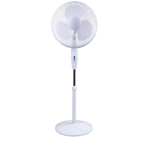 16" Floor Standing Oscillating Fan 3 Speed Electric Pedestal Round Base ...