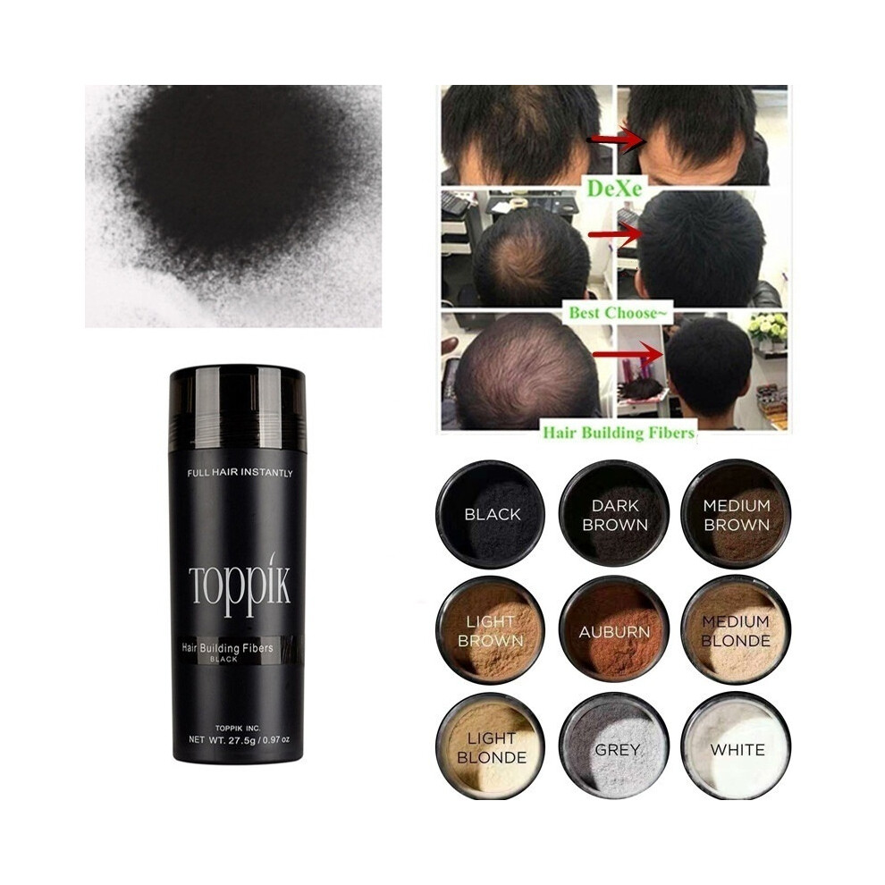 Light Brown 2pcs Newest 1 2Pcs Hair Loss Building Fiber Powder Hair Thickening Powder Hair Fiber Hair Care for Women Men on OnBuy