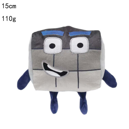 (Grey number 9) Numberblocks children's doll digital building block ...