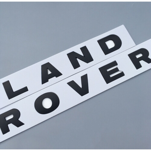 (Matt Black) Land Rover car logo sticker badge emblems on OnBuy