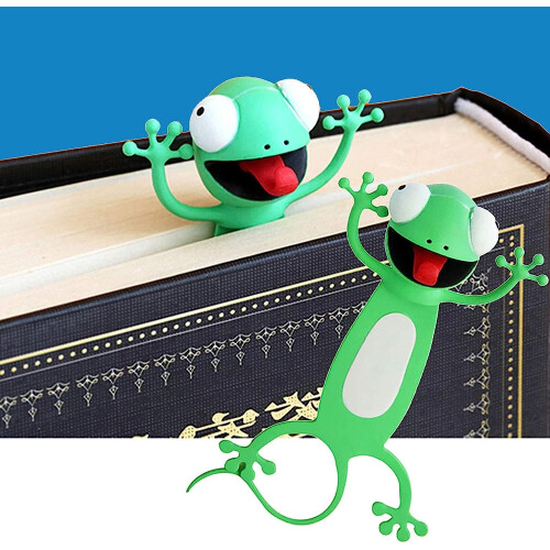 Pack of 3 Wacky Bookmarks Pals Animal Bookmarks 3D Fun Bookmarks (Cat ...