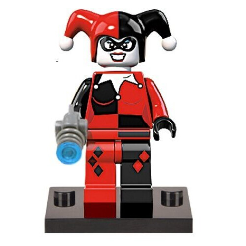 Harley Quinn figurka akcji superbohatera klocki konstrukcyjne Klaun ...