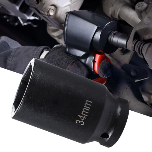3/4"Inch DEEP IMPACT Socket 17mm-38mm HGV Long Reach Impact Sockets on ...
