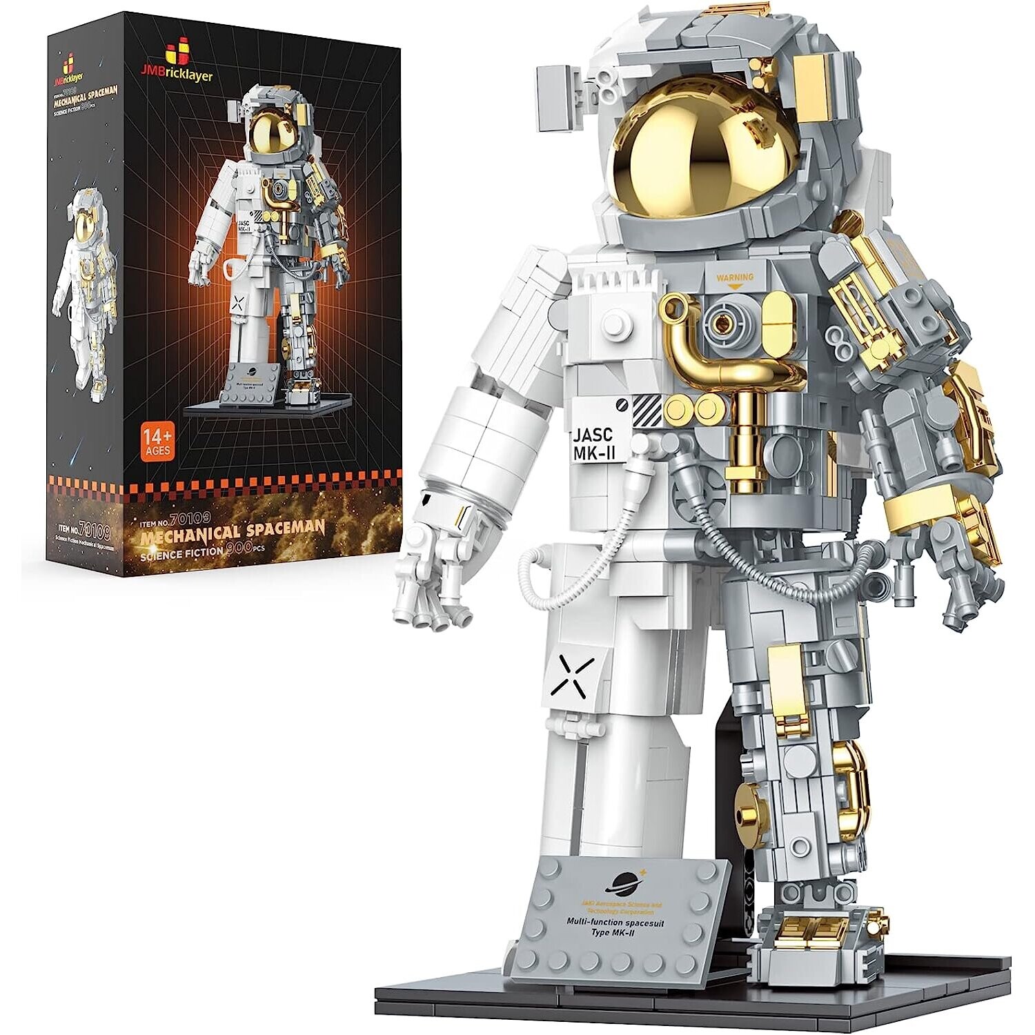 JMBricklayer Space Astronaut Building Block Kit 70109, Space Toy Model ...