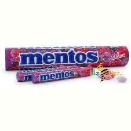 (Pack Of 30) Mentos Chewy Berry Mix Flavour Sweet Rolls 38g on OnBuy