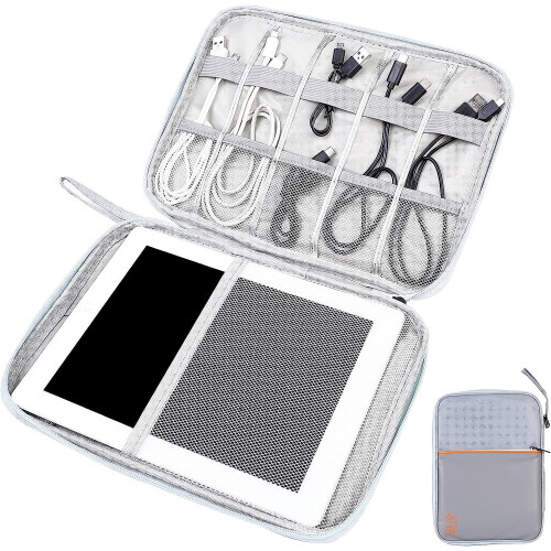 Cable Organiser, Waterproof Cable Storage Bag, Universal Cable Bag ...
