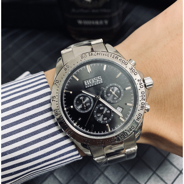 Hugo Boss Men's Hero Sport Lux Watch | Blue & Silver | HB1513755 on OnBuy