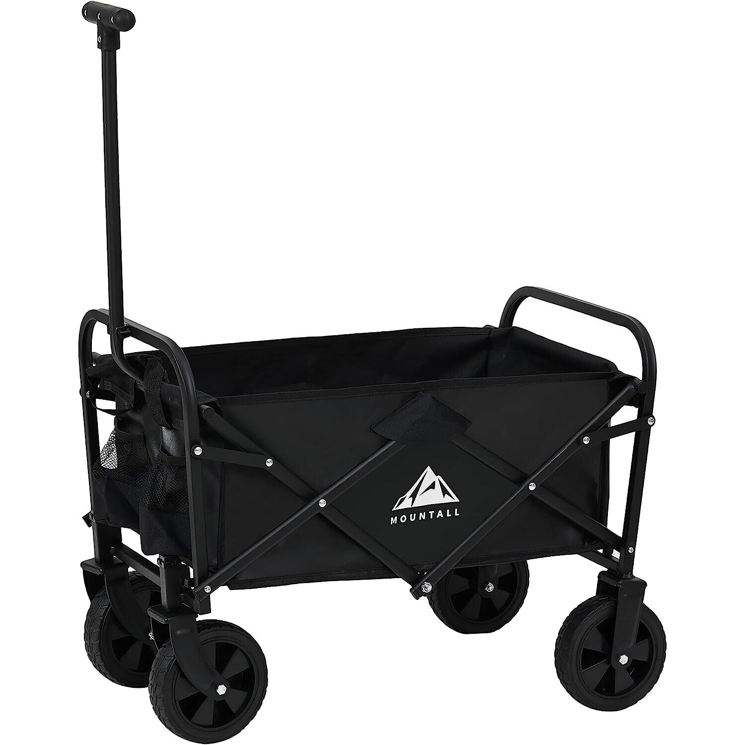 Mini Foldable Garden Festival Trolley Camping Folding Cart Wagon Truck ...