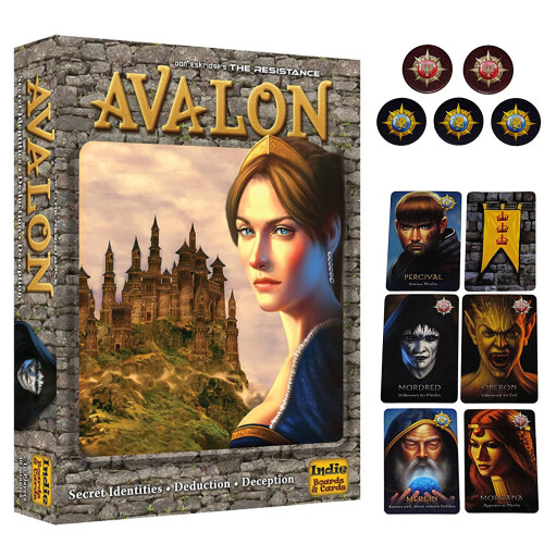 The Resistance Avalon Card Game Entertainment Indie Board and Cards ...