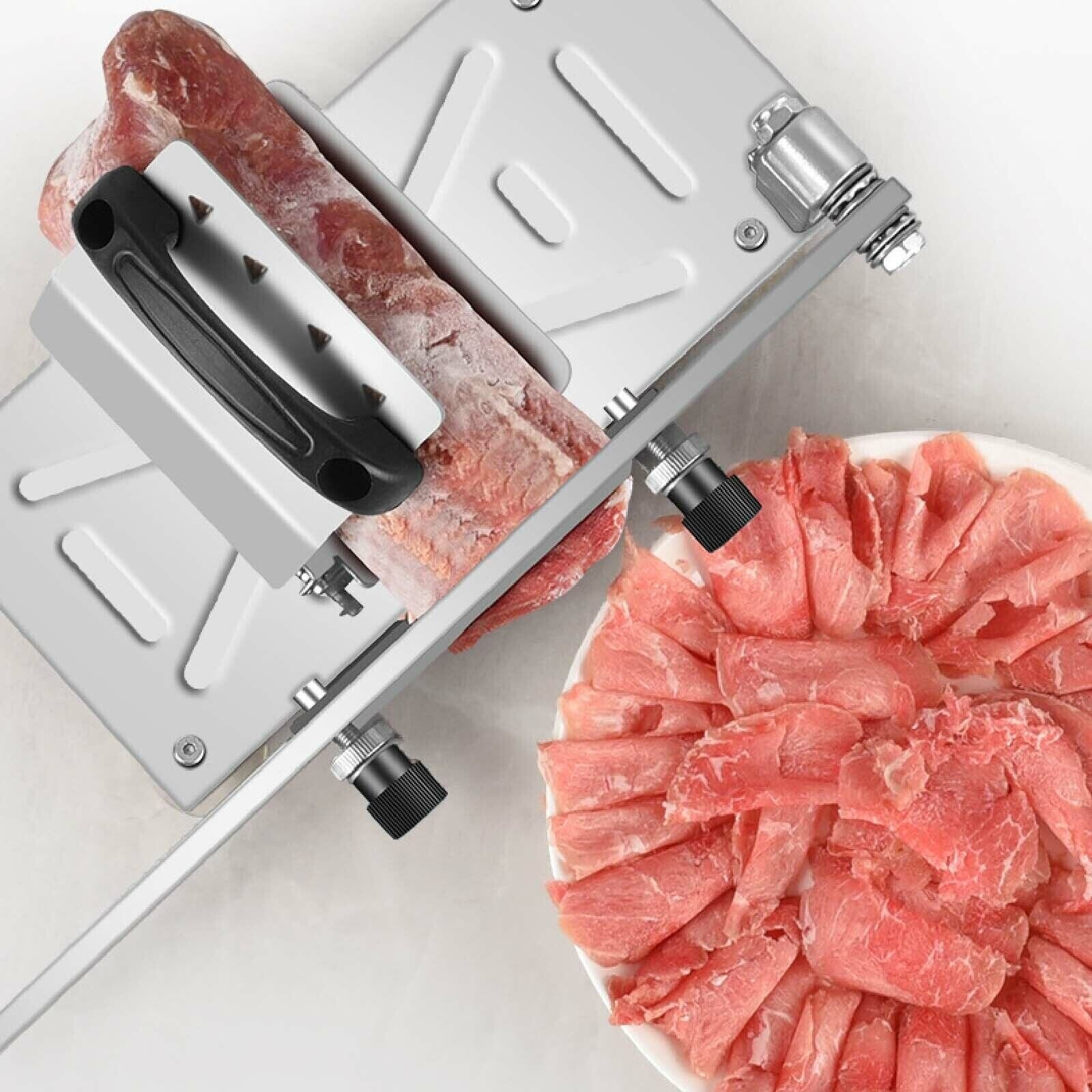 Manual Frozen Meat Slicing Machine Mutton Roll Food Slicer Manual on OnBuy