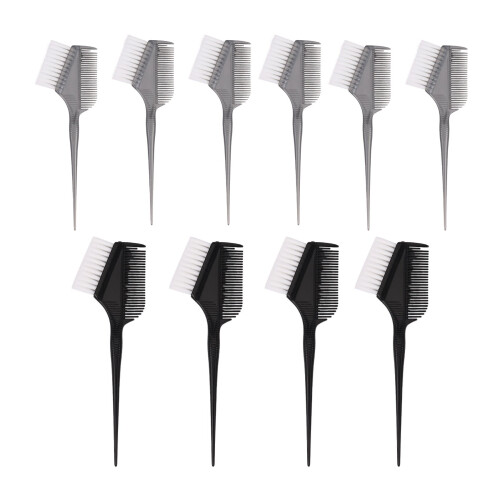 10PCS Hair Dye Comb Home DIY Essential Tool Hairdressing Baking Oil ...