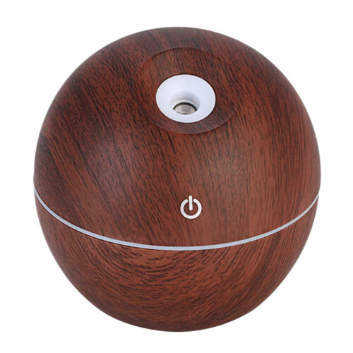 Led Colorful Usb Intelligent Induction Wood Grain Humidifier Ultrasonic ...
