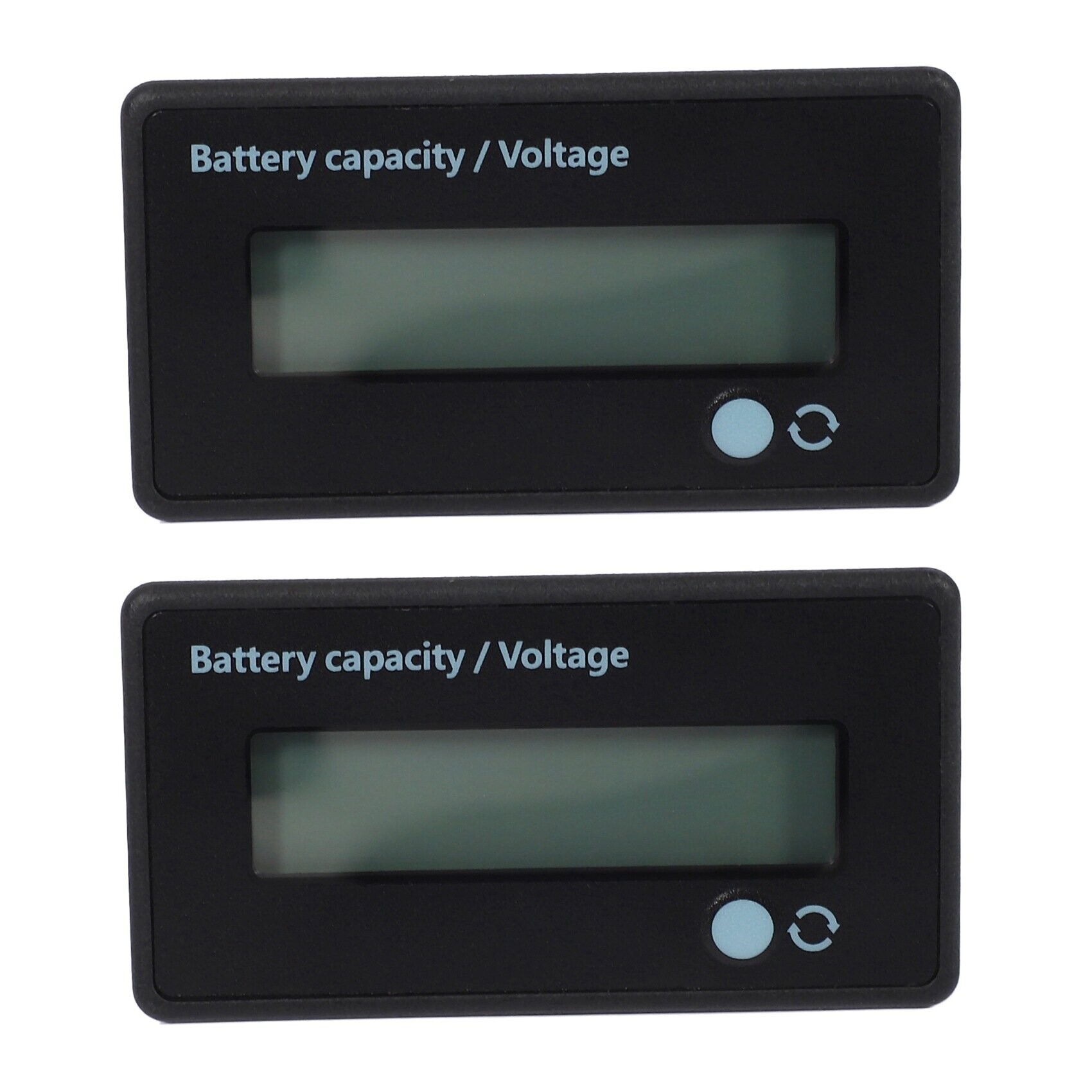 2X 12V 24V 36V 48V Battery Meter, Battery Capacity Voltage Indicator ...