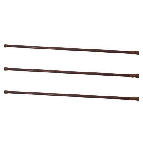 3X Extendable Telescopic Spring Loaded Net Voile Tension Curtain Rail ...