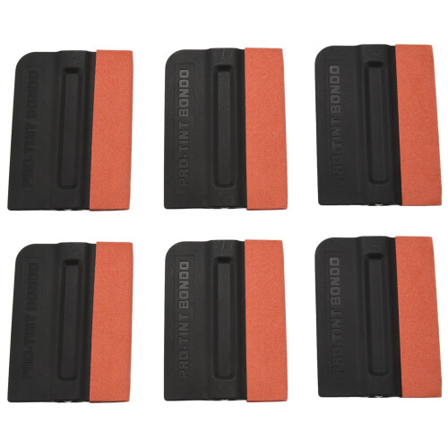6Pack Magnet Suege Felt Edge Squeegee Vinyl Wrap Application Tools Film ...